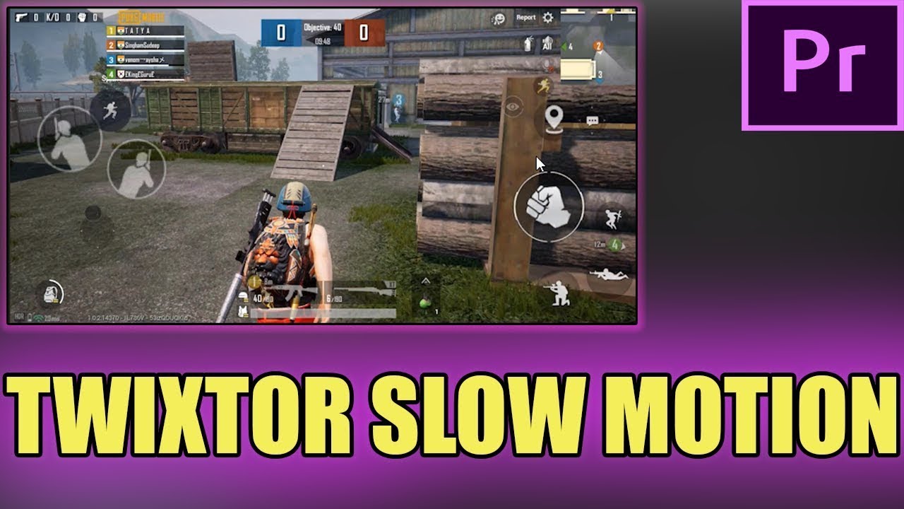 Twixtor effect ( best tutorial for begginers ) easy method PUBG MOBILE ...