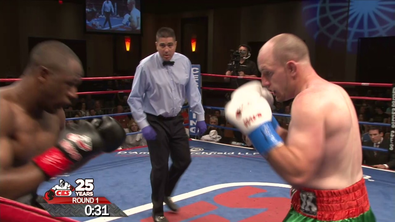 CES Boxing: Matt Doherty vs Placido Hoff - YouTube
