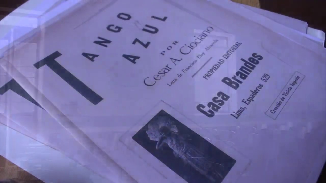 Tango azul, Cesar A. Ciociano (1899-1951) - YouTube