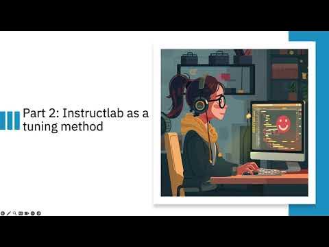 Instructlab as a tuning method: Part 2 - YouTube