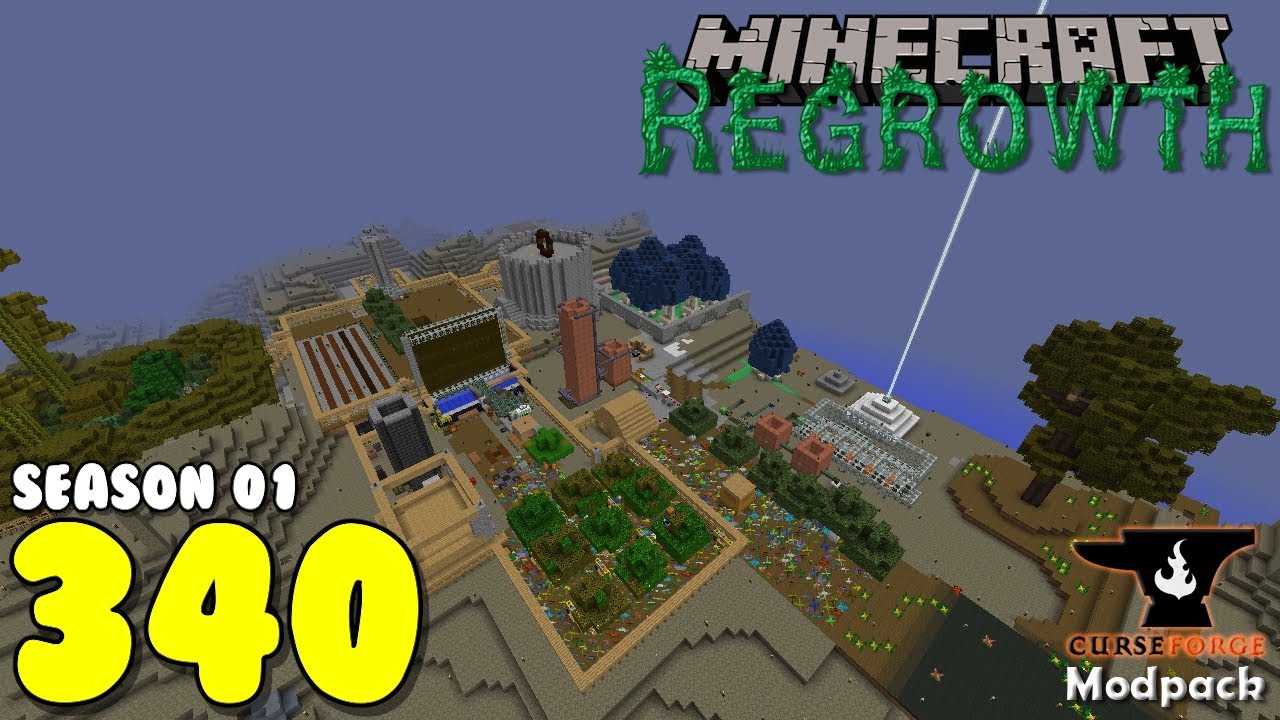 Regrowth S01E340 - That COuld Have Gone Very Badly - Minecraft Modpack ...