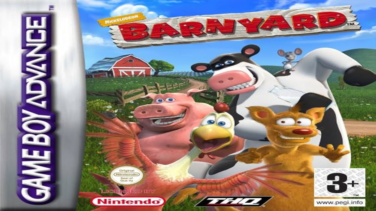 Nickelodeon Barnyard Gameplay GBA - YouTube