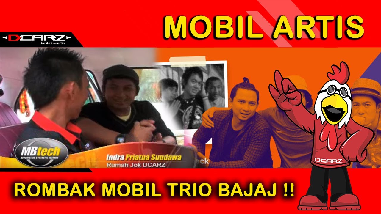 DCARZ ROMBAK TAMPILAN INTERIOR MOBIL ARTIS TRIO BAJAJ - YouTube