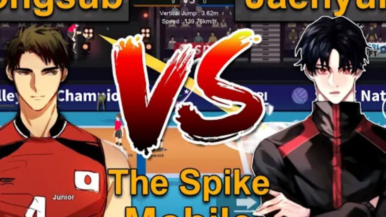 The Spike Jaehyun Nam VS YungSub All Star ! The Spike Volleyball Story ...