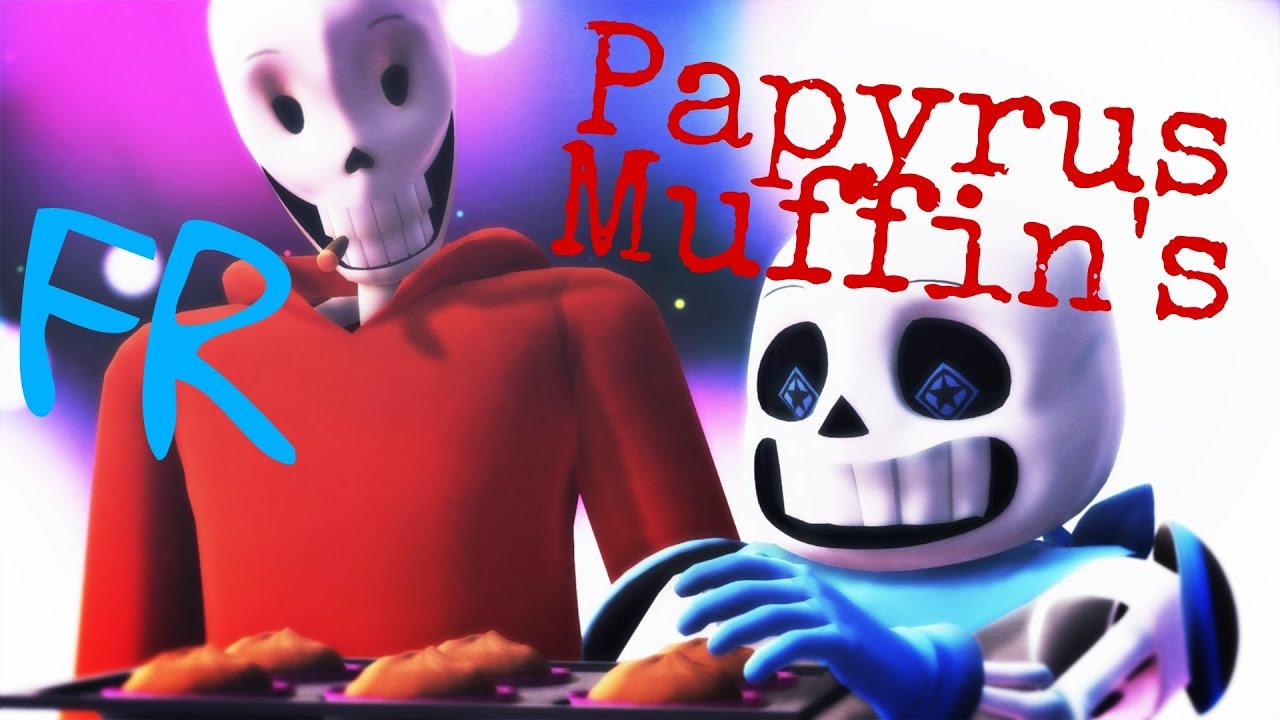 Papyrus Fait Des Muffins - Animation FR Blue Bone Brother's - YouTube