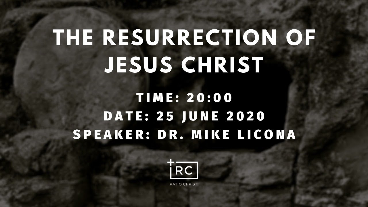 The Resurrection of Jesus Christ - Dr. Mike Licona - YouTube