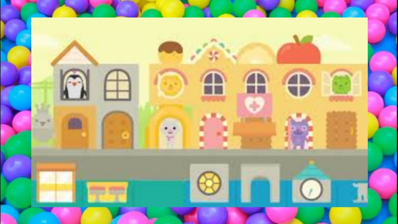 Sago mini Village of blocs #sagomini, #letsplaychildren, - YouTube