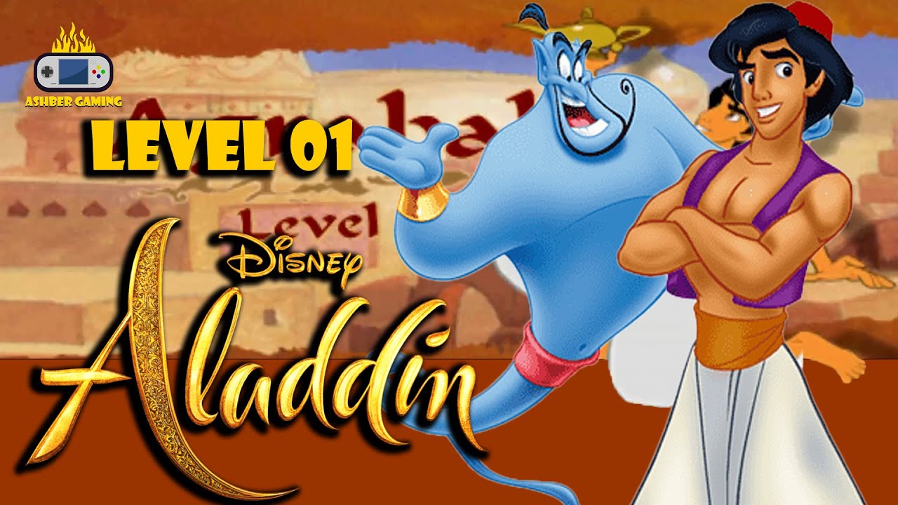 Aladdin level 01 Game Disney ⚔️ - YouTube