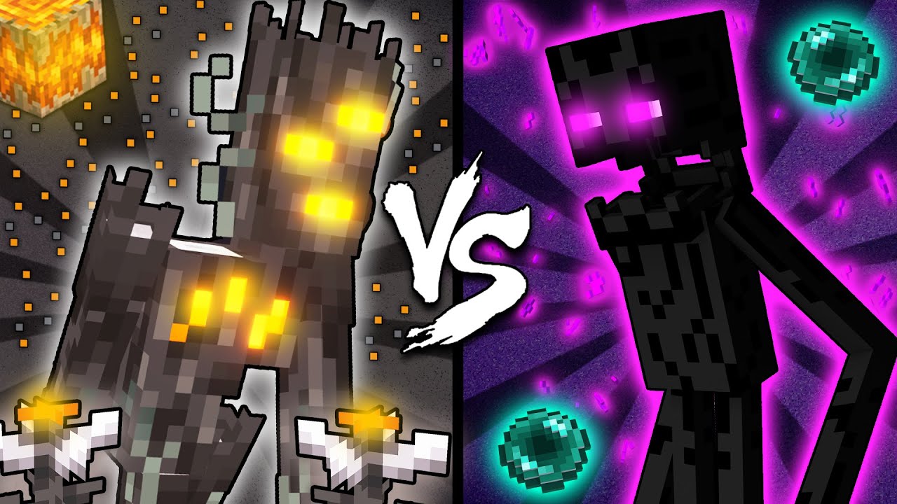 The Creaking vs. Enderman - Minecraft - YouTube