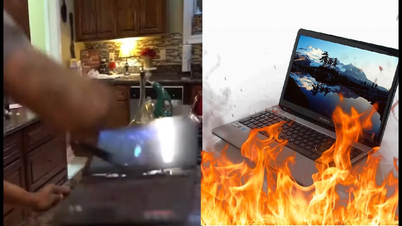 Fixing a broken laptop. . . - YouTube