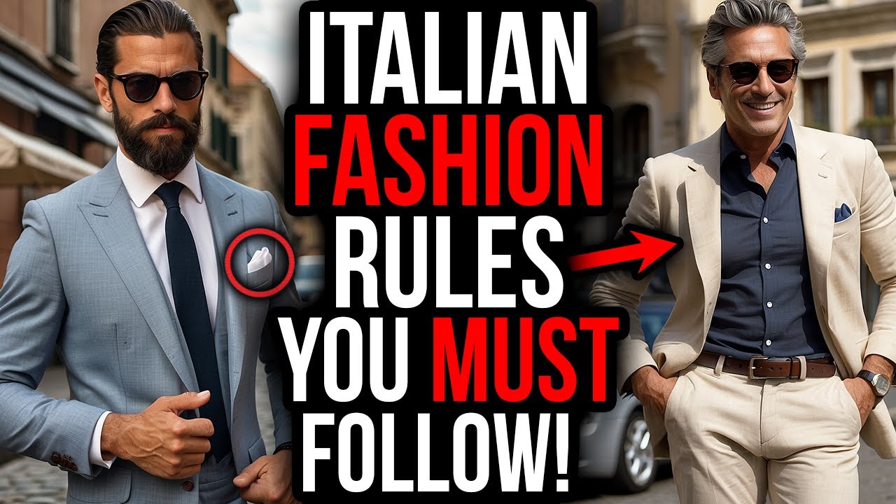 How to Dress Like a Classy ITALIAN Gentleman Over 40 | The Ultimate ...