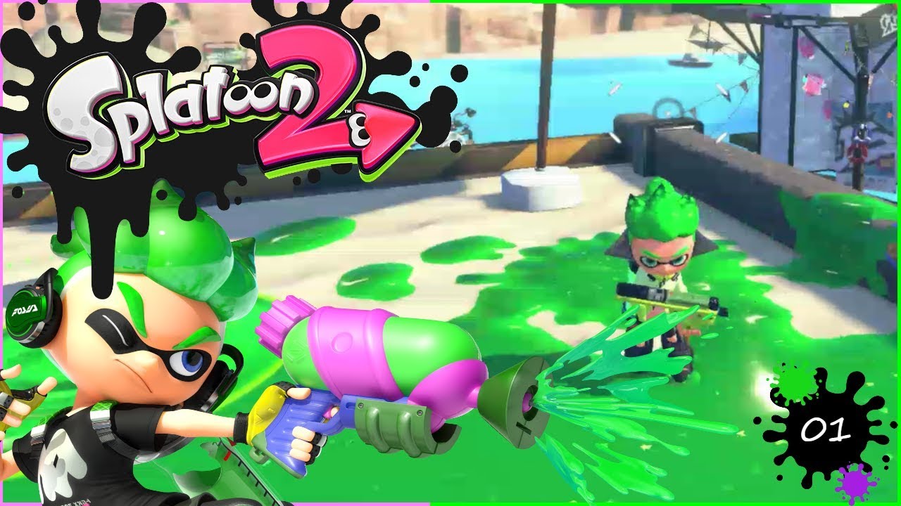 Splatoon 2 100% Let's Play - Episode 1 | Tentakeel Outpost - YouTube