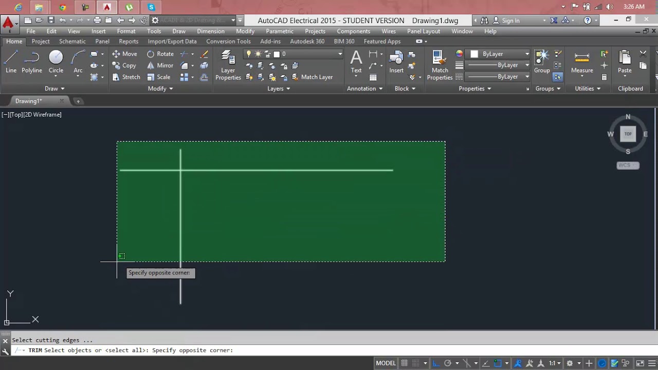 AutoCAD 2D Basics - Tutorial to draw a simple floor plan (Fast and ...