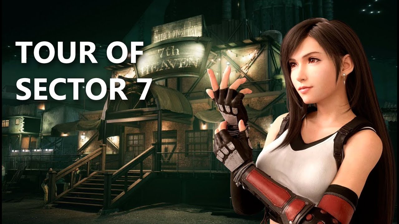 Final Fantasy 7 Remake: Tour of Sector 7 Slum and Monster Hunting ...