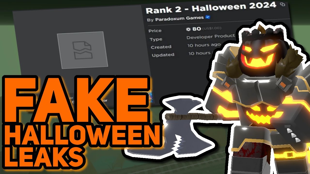 FAKE Halloween Leaks... | What might come? | Pursuit Rework Update ...