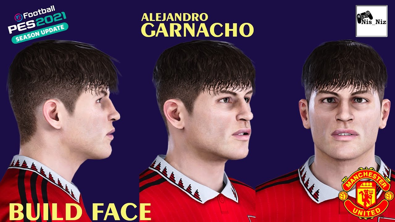 Alejandro Garnacho Build Face PES 2021 PS4 - YouTube
