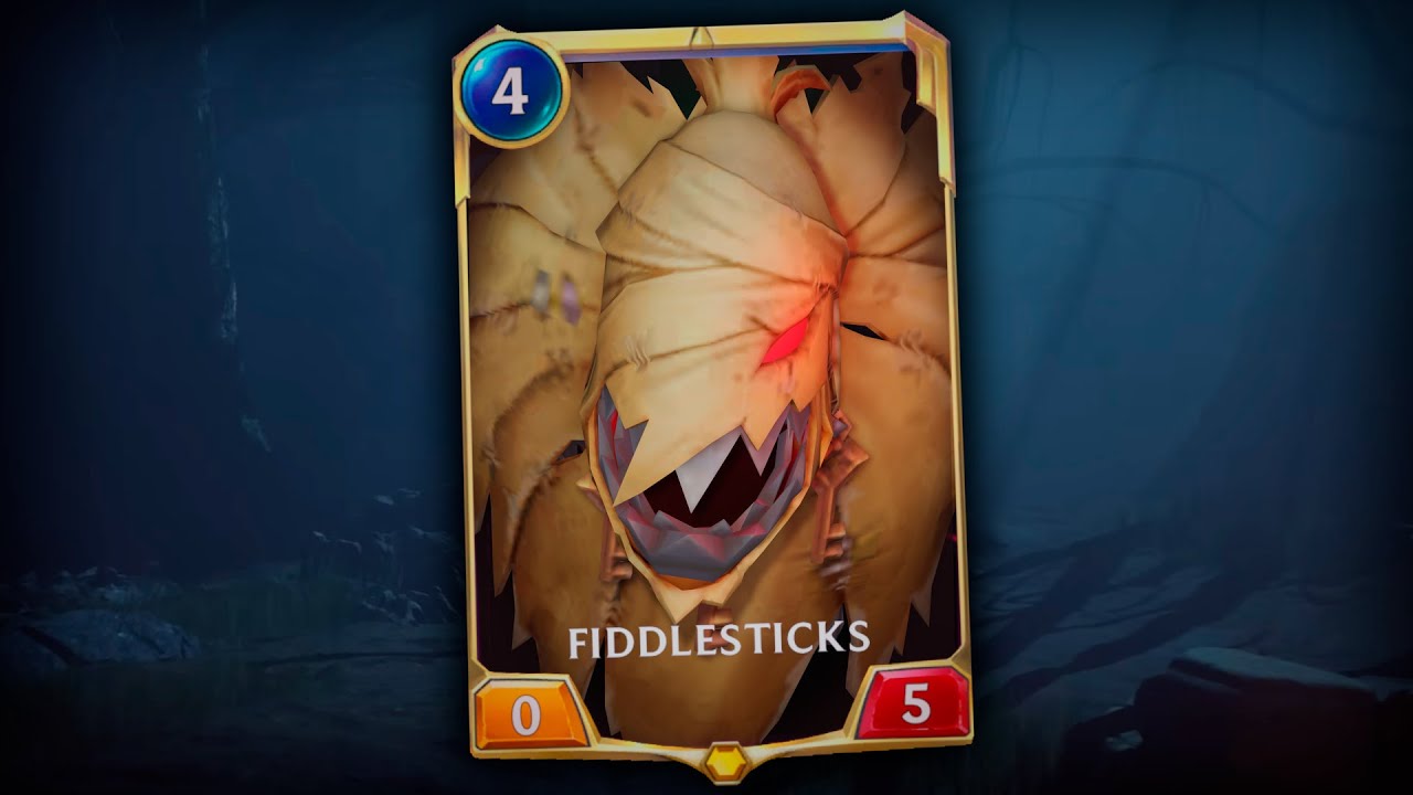 Is Fiddlesticks coming to Legends of Runeterra? - YouTube