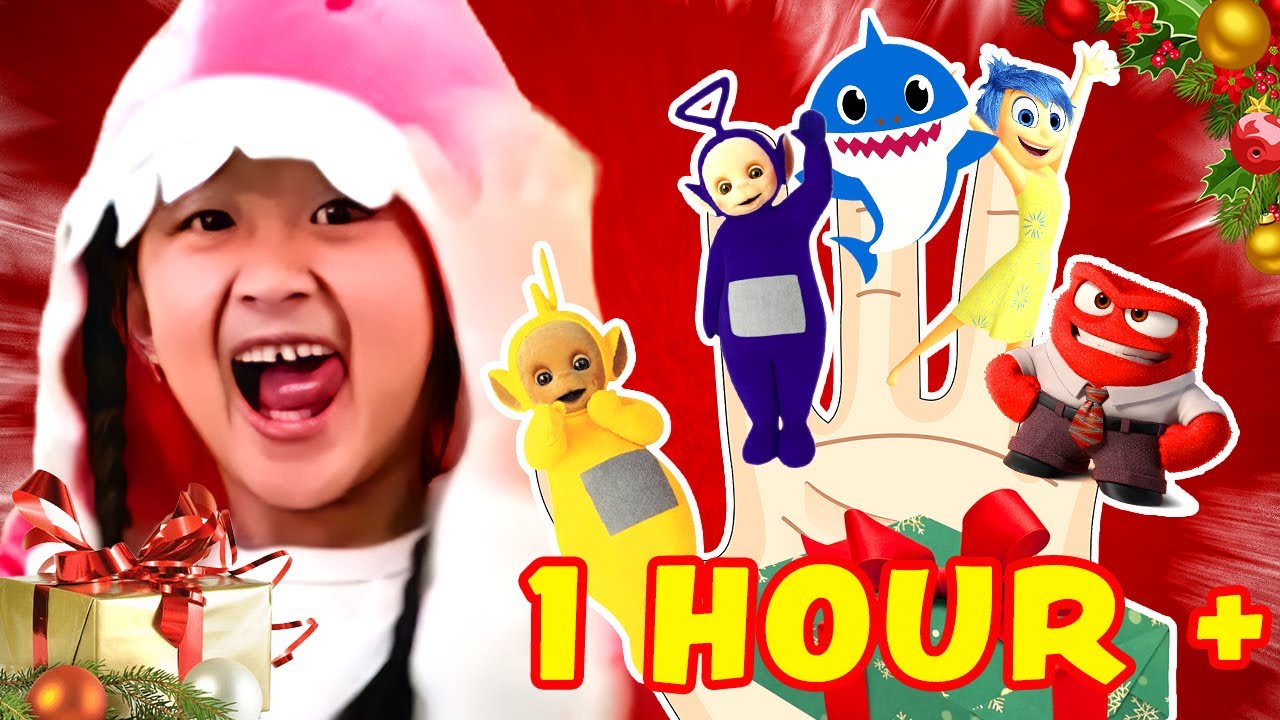 Inside Out Shark Finger Family & Old Mcdonald Had a Farm | Christmas ...