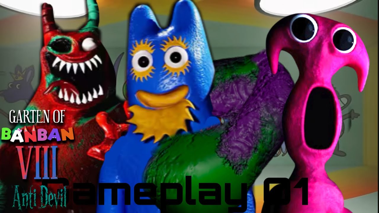 We met flumbo - Garten of banban 8 - gameplay 01 - YouTube
