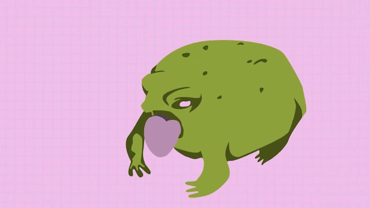 Cute rain frog infinite loop - YouTube