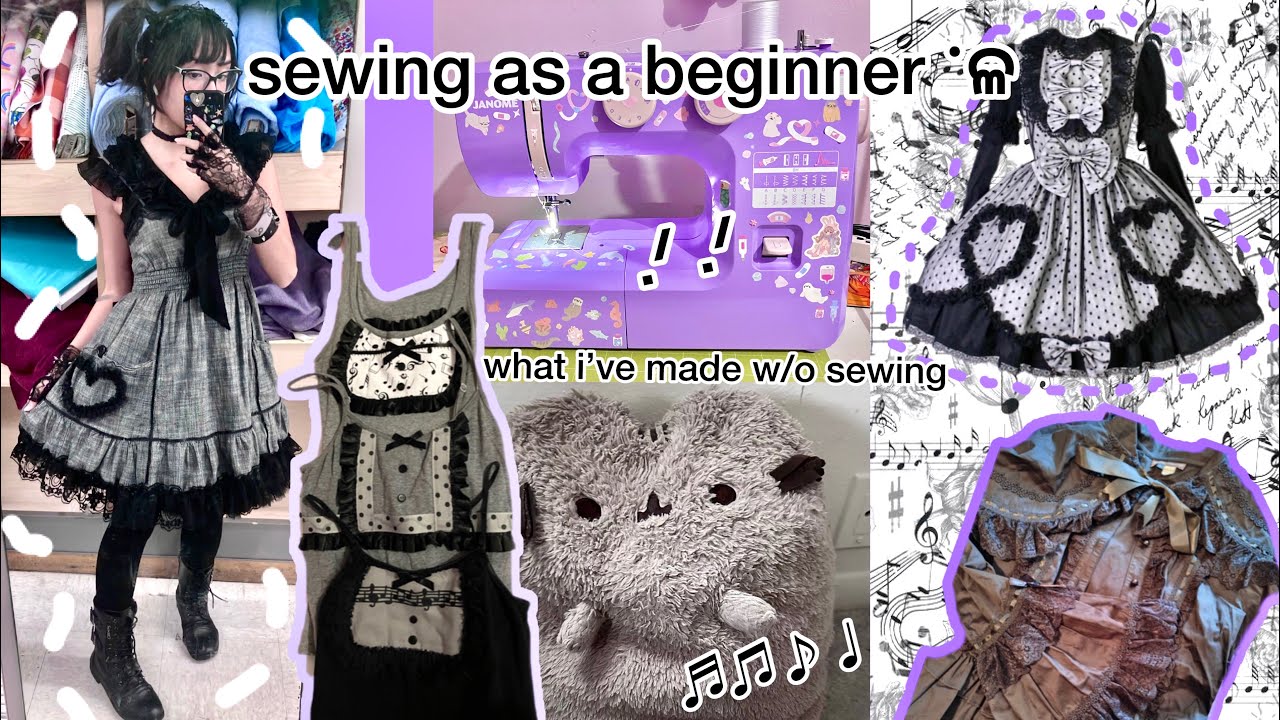 sewing 4 dummies 101 ♡ [ how i sew ] [ mini haul ] rambling as always ...