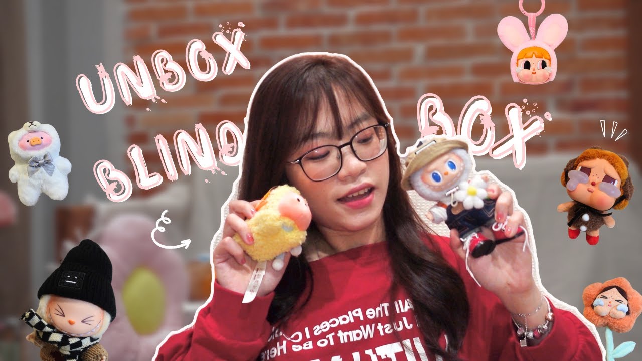 Daily Vlog | Unbox blind box | Khui hộp mù Pop Mart - YouTube