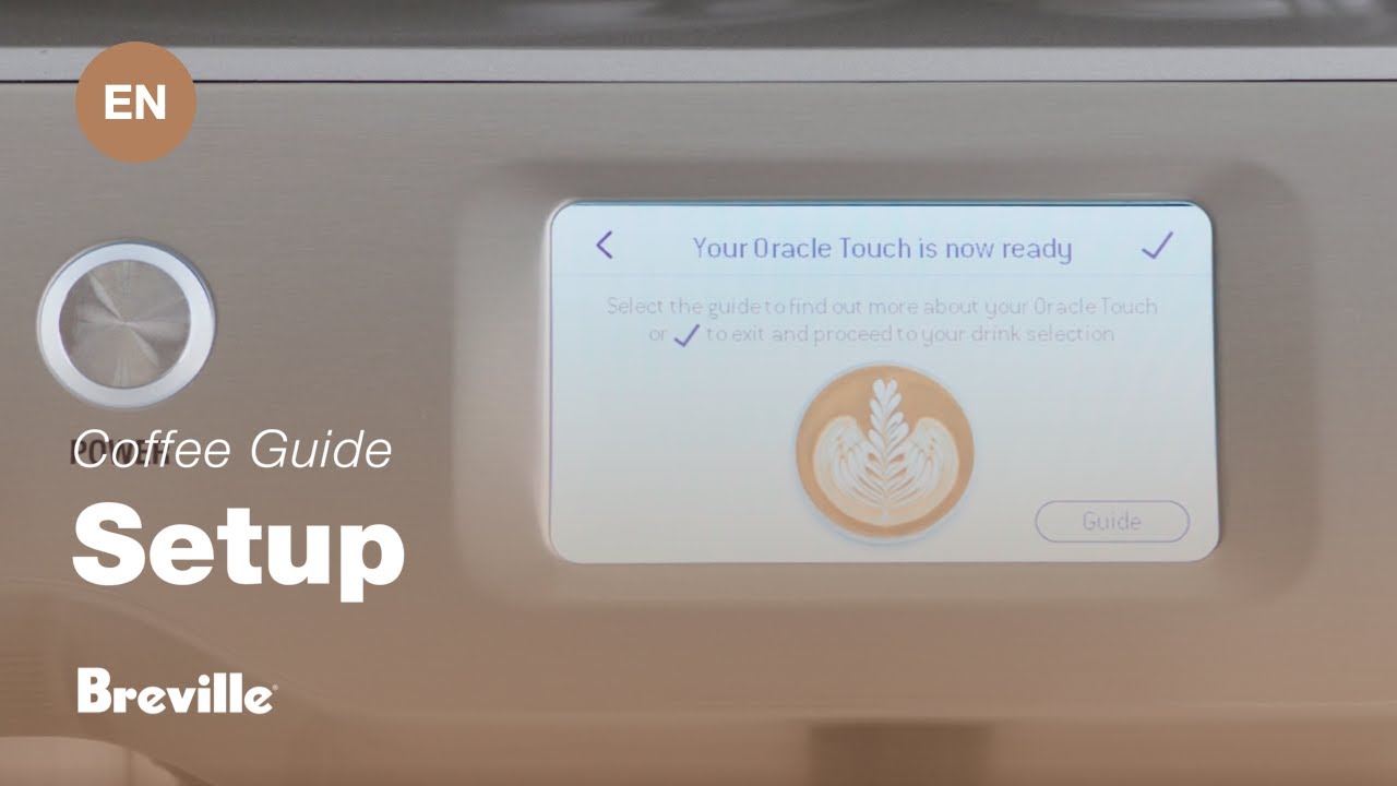 Tutorials - How to use the interface | the Oracle® Touch | Breville
