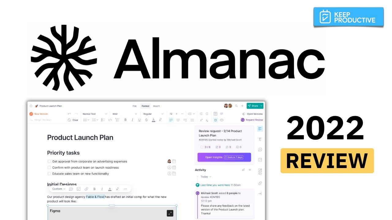 Almanac: A-Sync Remote Collaboration - Review (2022) - YouTube