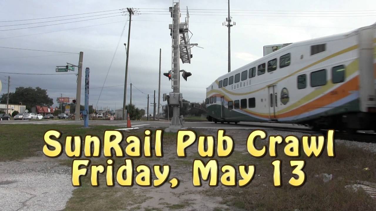 Go on the SunRail pub crawl - YouTube