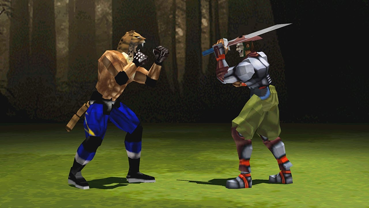 Tekken 2 (PSX) - Enhanced Graphics in 4K (+Widescreen) - Gameplay - YouTube