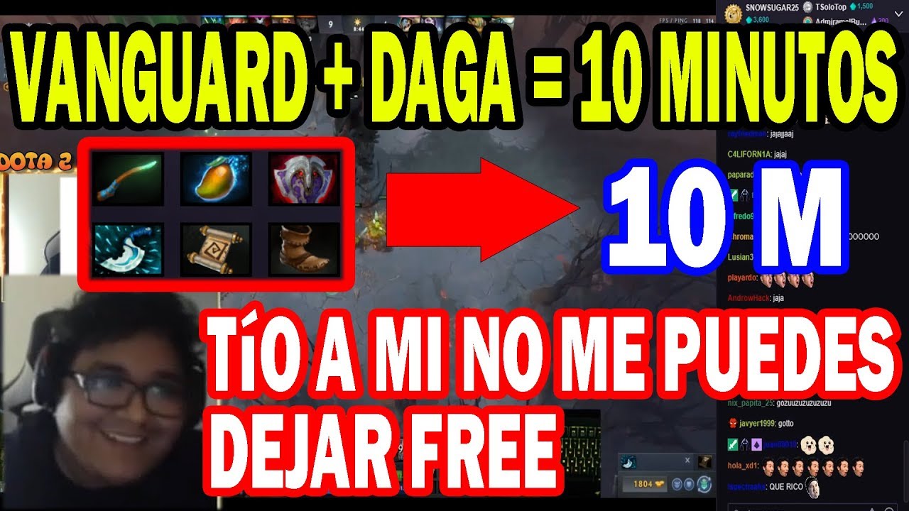 GOTTO SMASH SACA VANGUARD Y DAGA EN 10 MINUTOS | DOTA 2 COSAS - YouTube