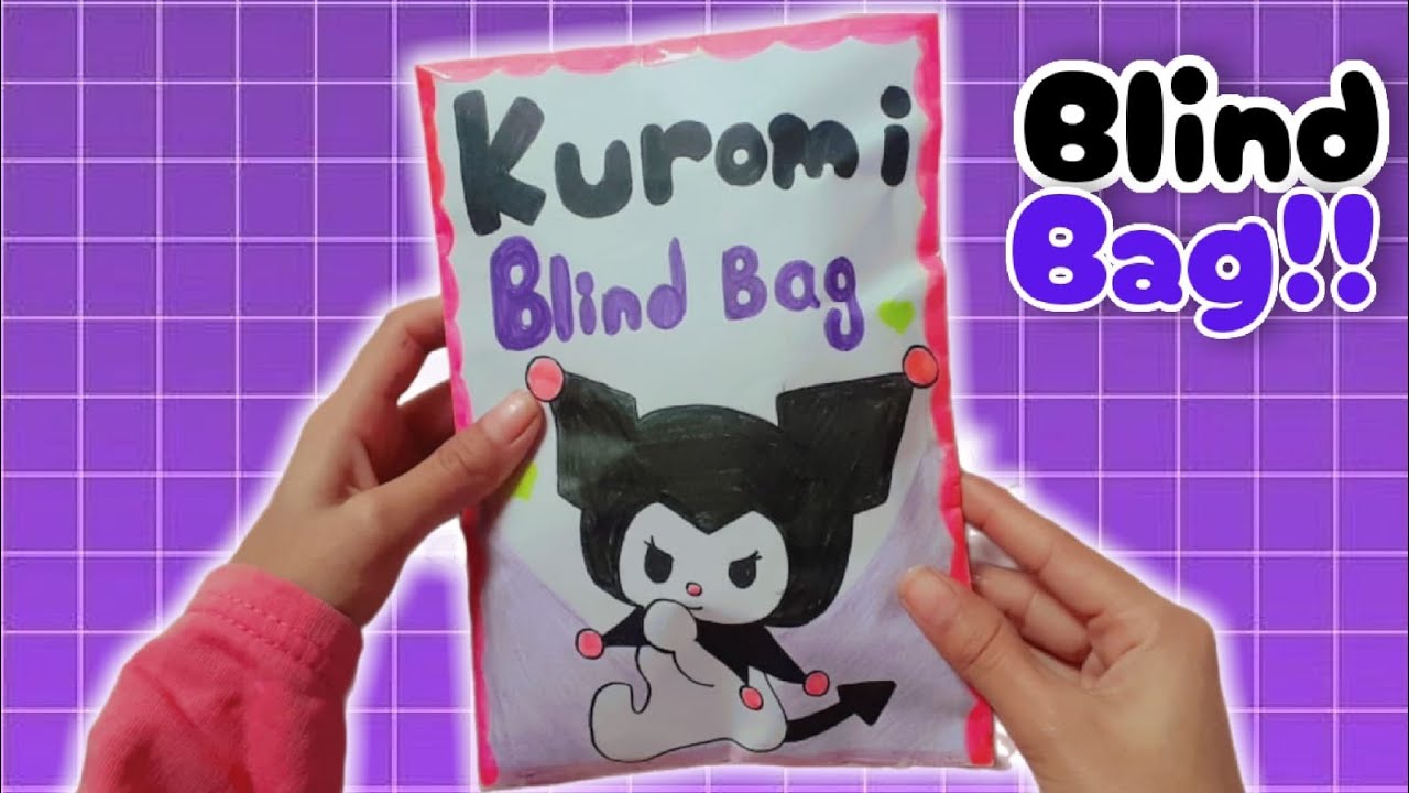 Blind Bag Paper ๐kuromi ๐พ Relaxing Asmr Unboxing Sanrio Blind Bags