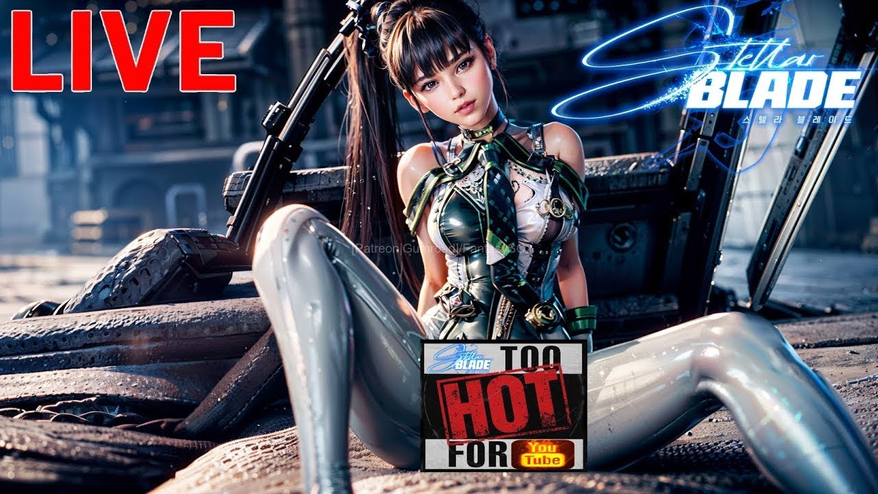 sexy girls in very tight bodysuits || stellar blade - YouTube