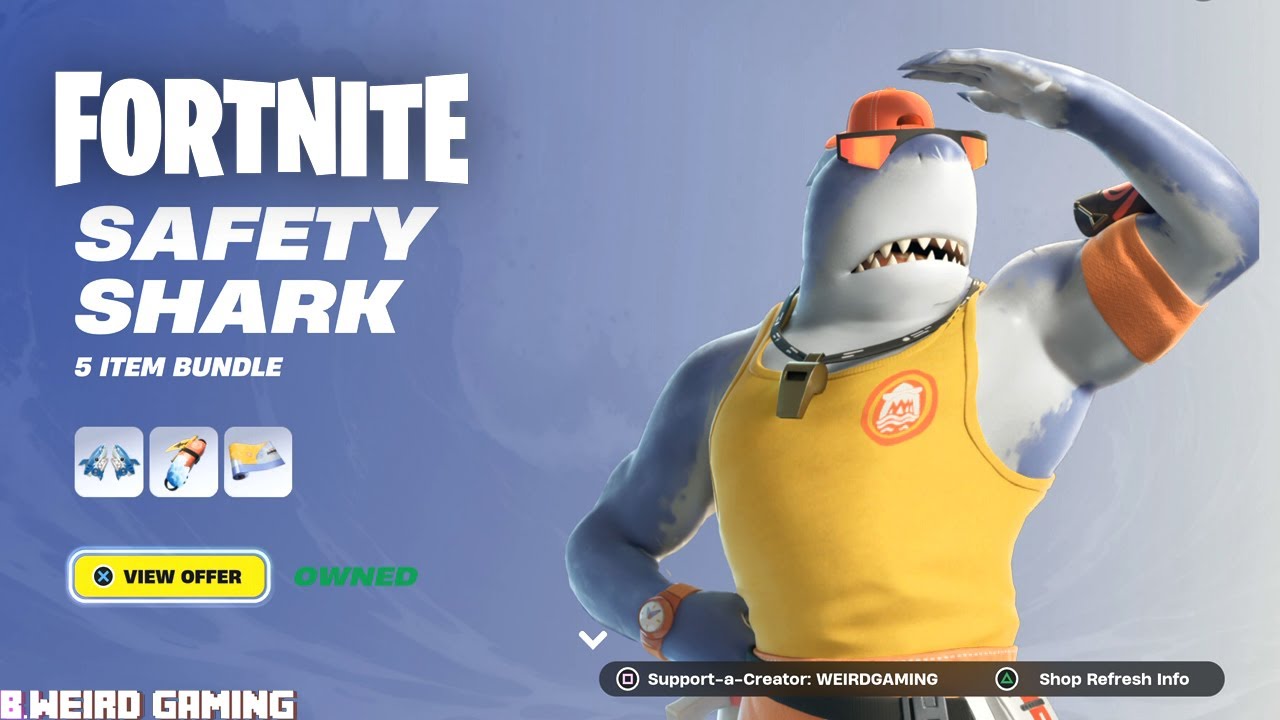 Safety First Steve Skin Pack Gameplay Creator Code WEIRDGAMING # ...