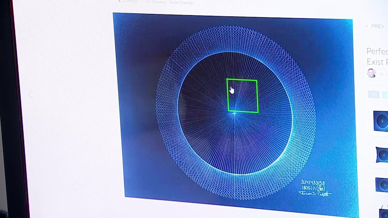 Jason Padgett describes why there is no such thing as a perfect circle ...