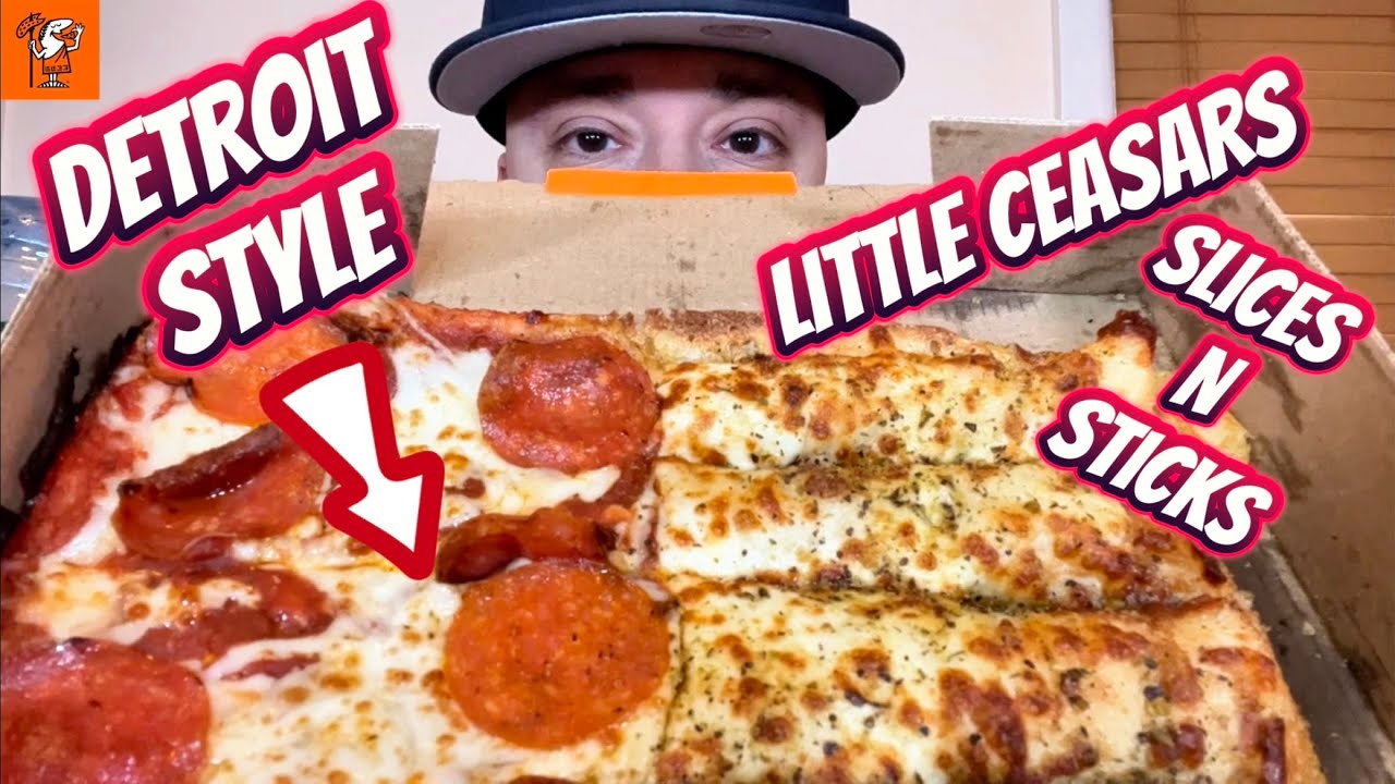 Little Caesars® Detroit Style Slices N Sticks™ & Stuffed Crazy Bread™ # ...