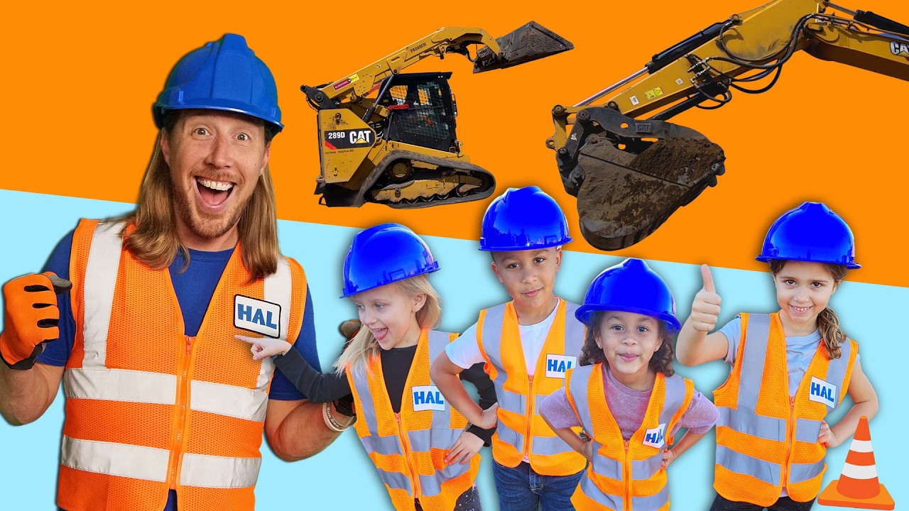 🏗️ Handyman Hal’s Awesome Construction Vehicle Adventure | Excavators ...