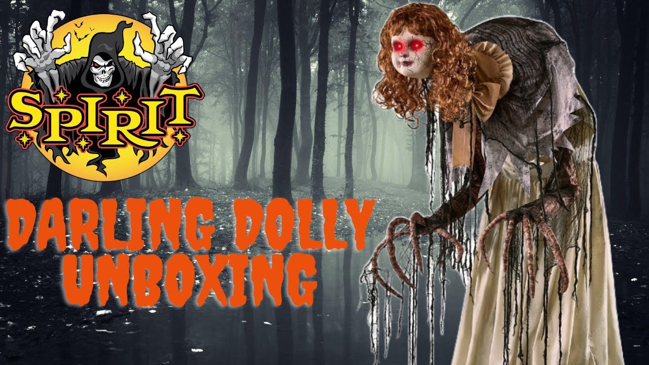Spirit Halloween Darling Dolly Animatronic Unboxing, Setup, and Review ...