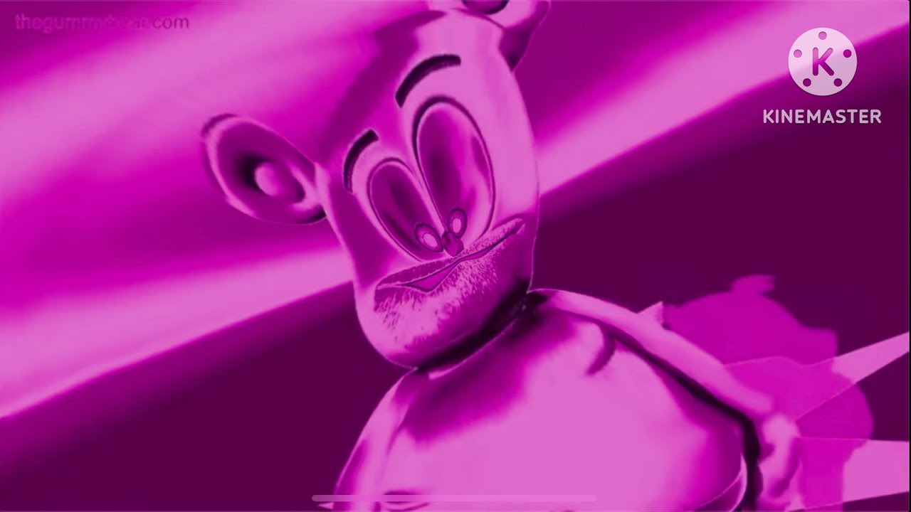 TRIPPY PINK + REV FISHEYE + BACKWARDS + CHIPMUNK VOICE Gummibär REQ ...
