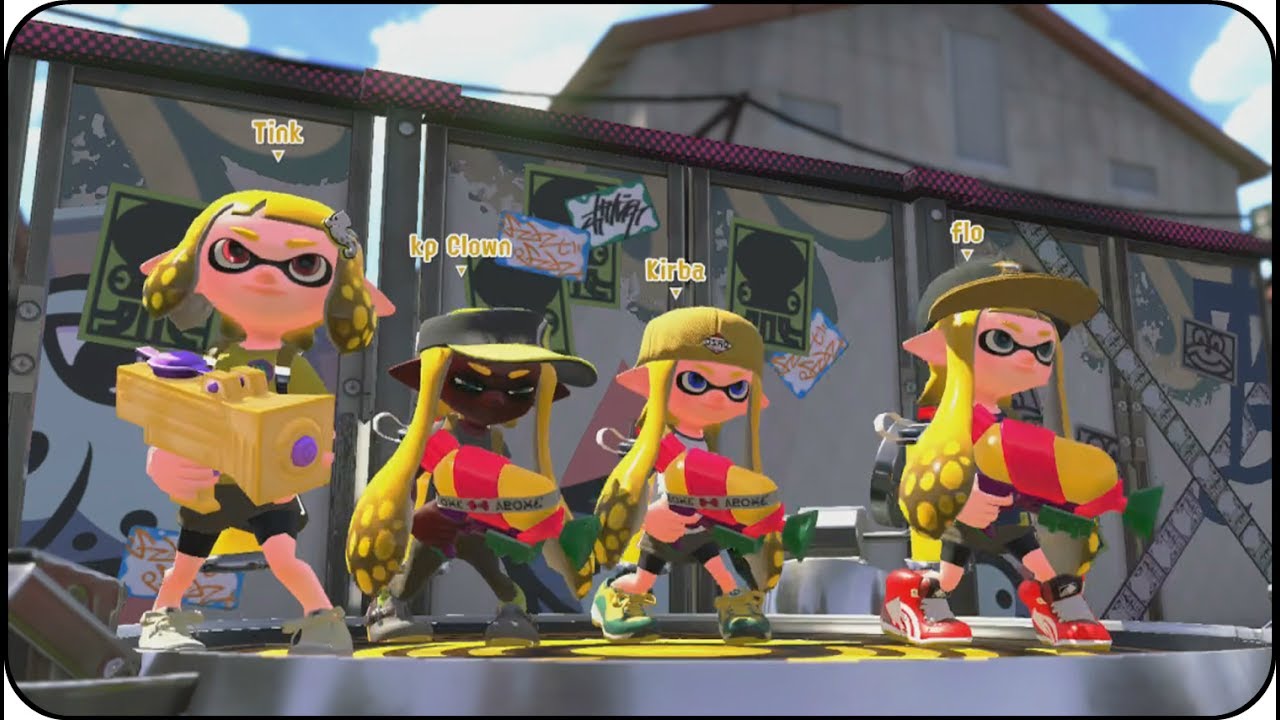 Splatoon 2 - Tentatek Splattershot Gameplay - YouTube