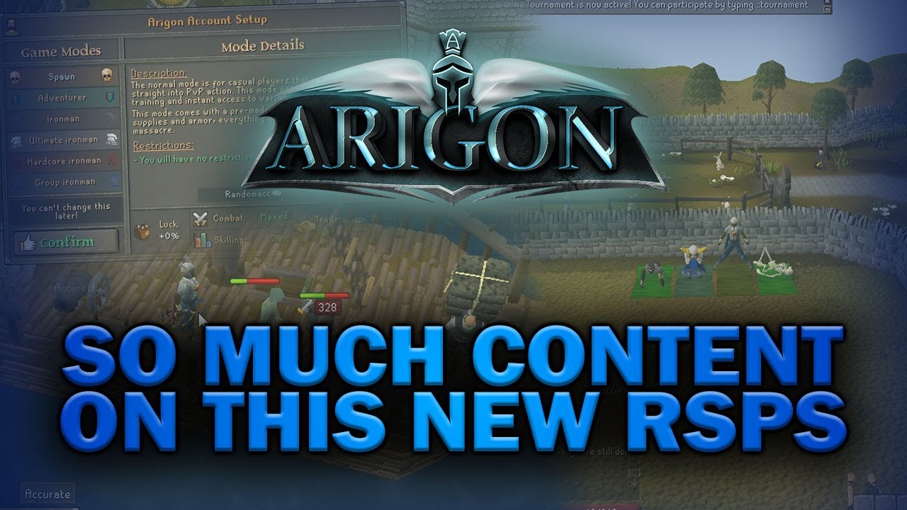 This NEW RSPS has so much content! *Server showcase* + Giveaway [Arigon ...