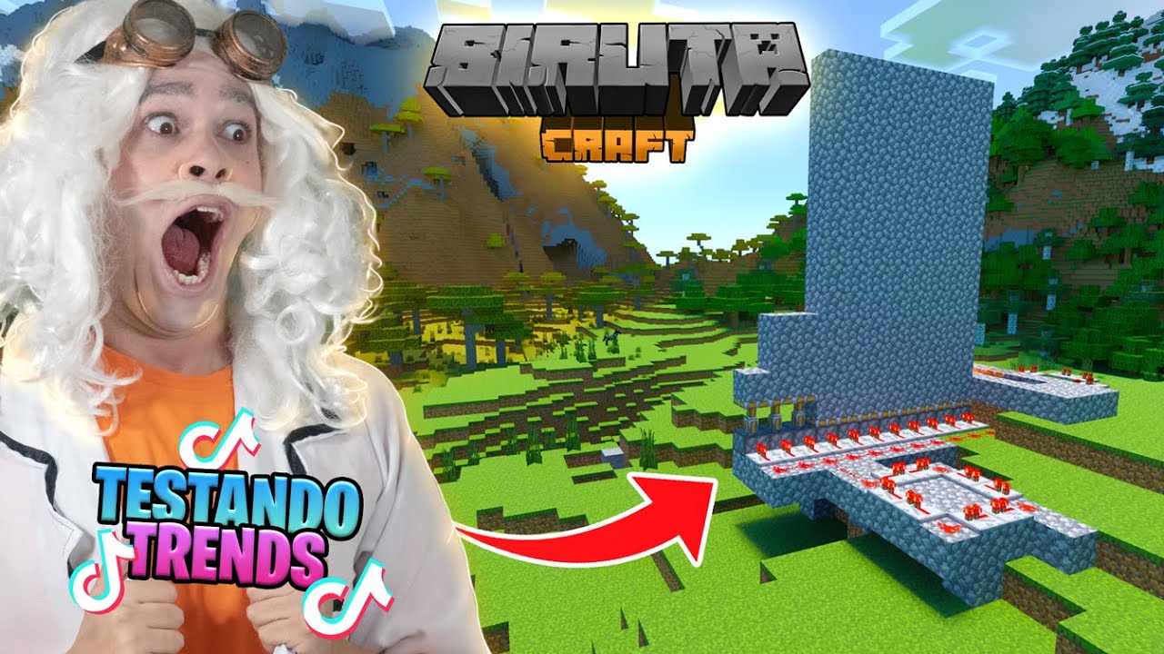 Testando Os VÍdeos Mais Malucos De Minecraft 100 Real Youtube