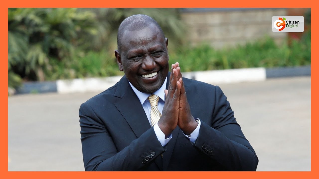 President Ruto: Going forward, when a man is a presidential candidate ...