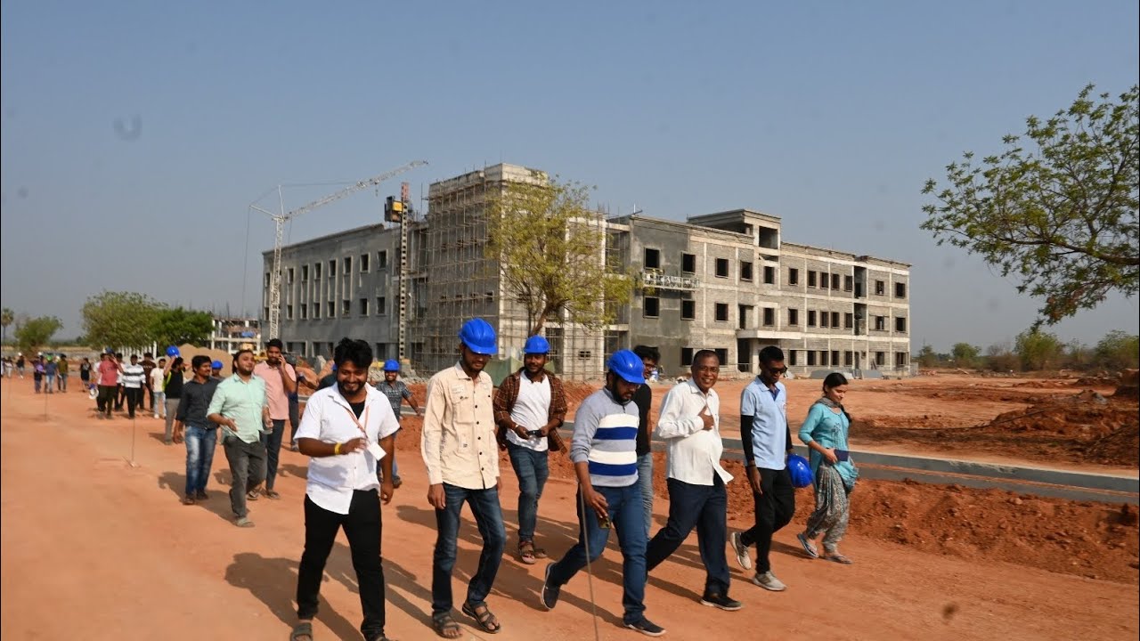 Central University of Andhra Pradesh permanent campus visit and ...