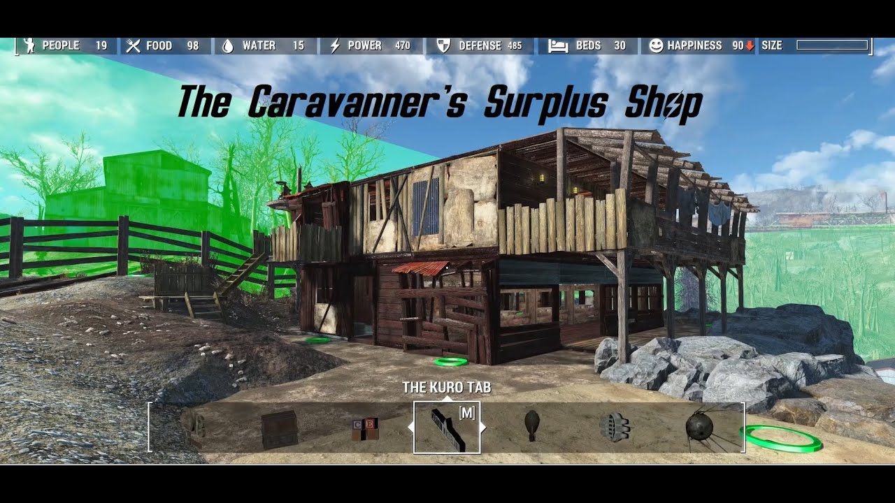 Fallout 4: Oberland Station/Episode 4: The Caravanner's Surplus Shop ...