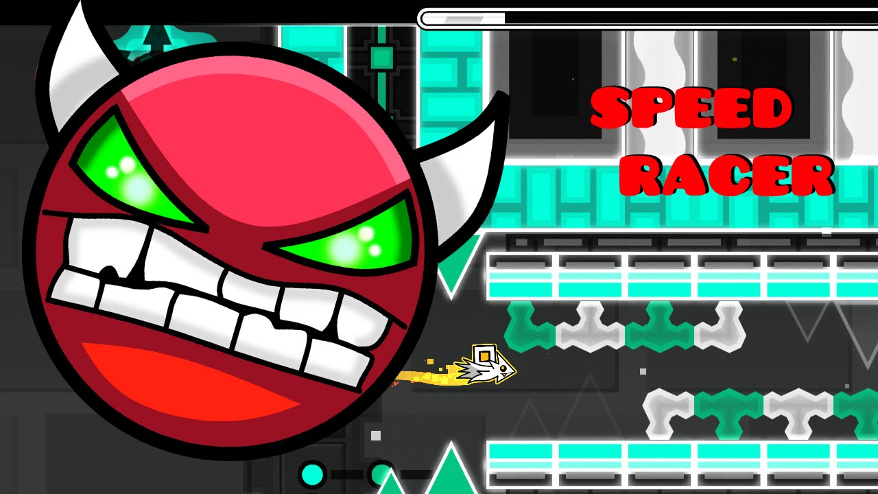 Geometry Dash Easy Demon - Speed Racer by ZenthicAlpha - YouTube