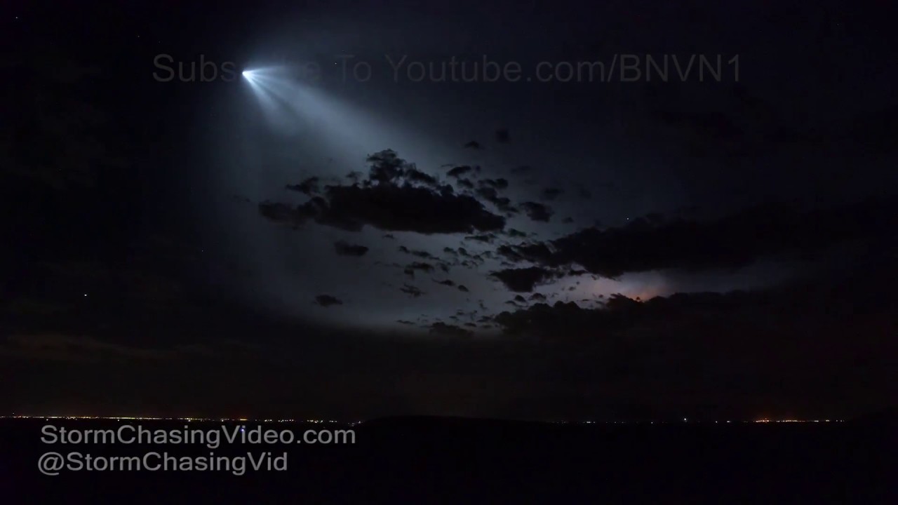 Space X Rocket Launch Time Lapse, Imperial Sand Dunes CA 10/7/2018 ...