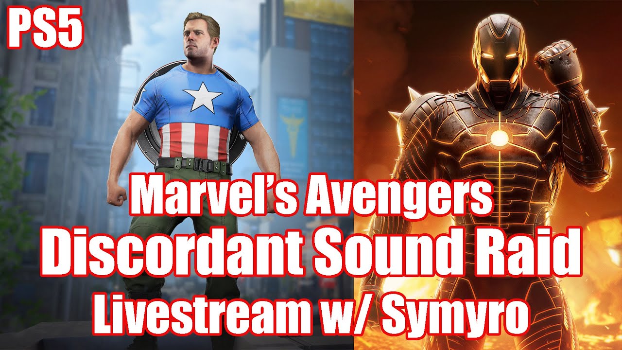 Discordant Sound Raid | Captain America | Marvel's Avengers w/ Symyro ...
