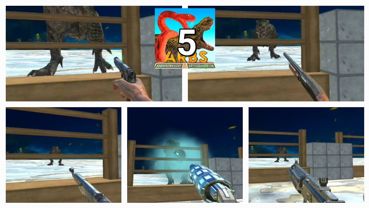 All guns test. Arbs: animal revolt battle simulator #5 - YouTube