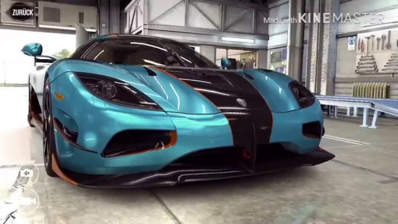 Rare Color Scheme for the Koenigsegg Agera RS CSR2 - YouTube